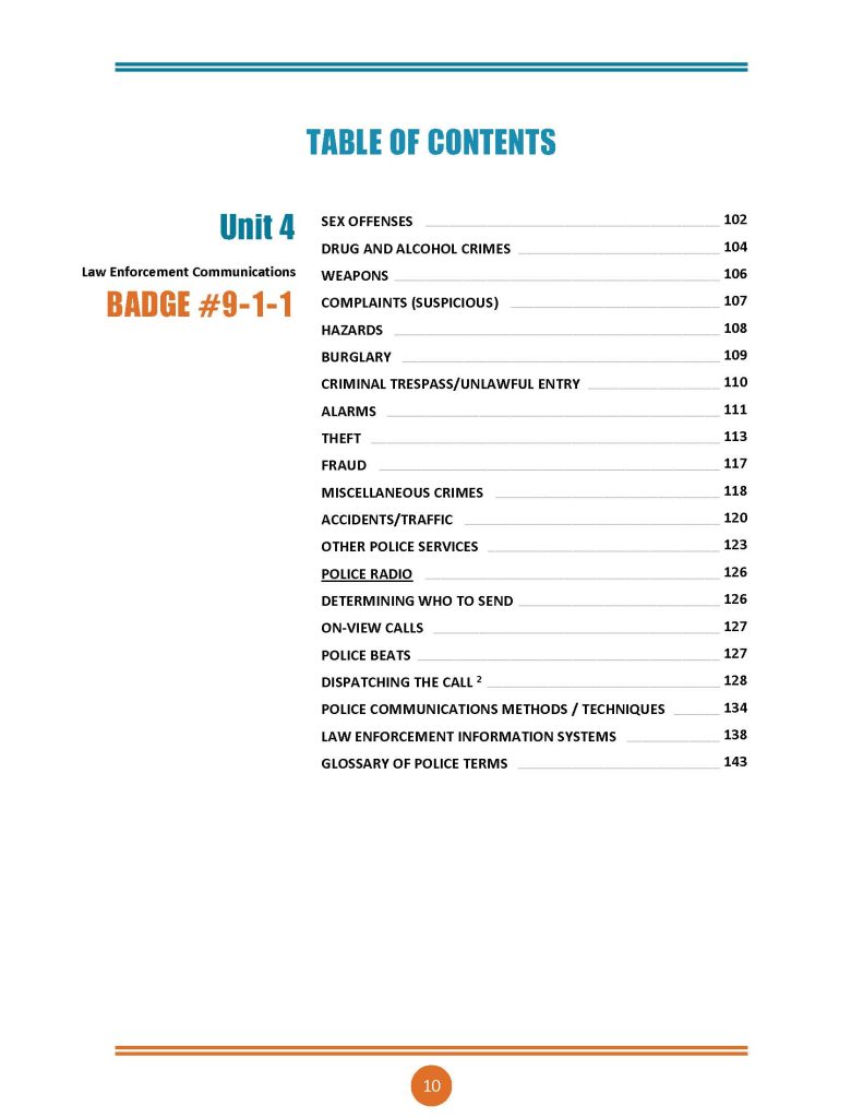 9-1-1 Emergency Communications Textbook - 911 Trainer