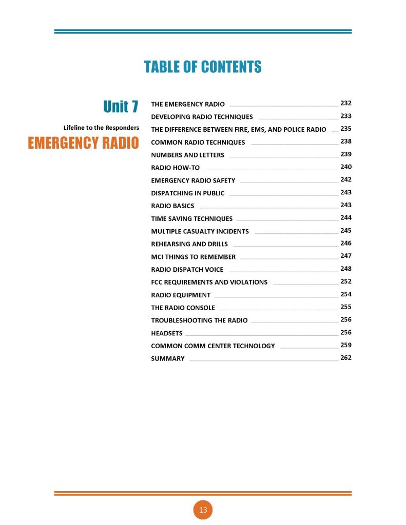 9-1-1 Emergency Communications Textbook - 911 Trainer
